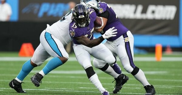 Ravens RB Gus Edwards activated off PUP list, practices