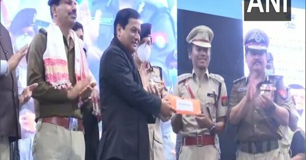 Hima Das gets inducted in Assam Police