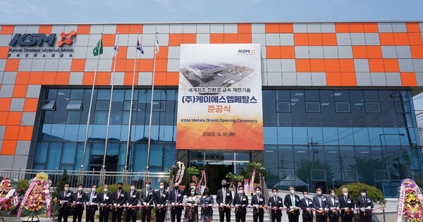 ASM opens flagship critical metals factory