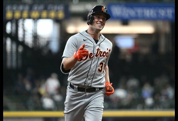 Tigers place OF Kerry Carpenter (shoulder) on IL