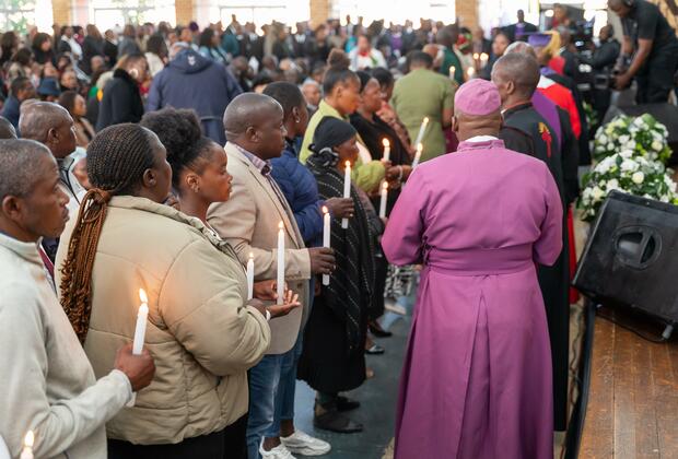 SOUTH AFRICA-EASTERN CAPE-MTHATHA-FLOODS-VICTIMS-MOURNING