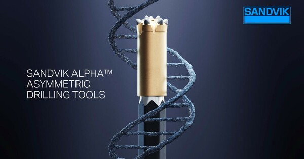 Novo conceito Sandvik Alpha™ 340 aumenta a vida útil e a produtividade
