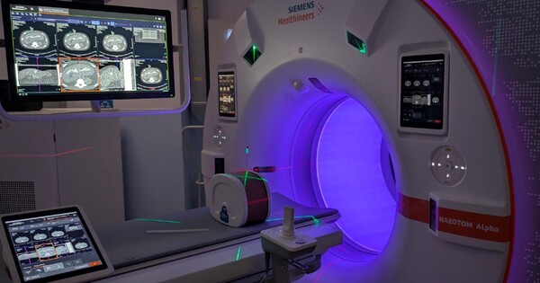 Trust becomes first in UK to adopt laser-guided photon-counting CT scanner
