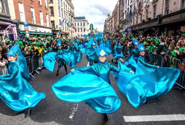 Irish throng Dublin streets to watch St Patrick's Day parade