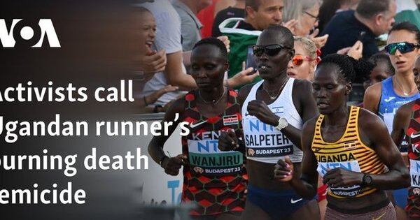 Activists call Ugandan runner's burning death femicide