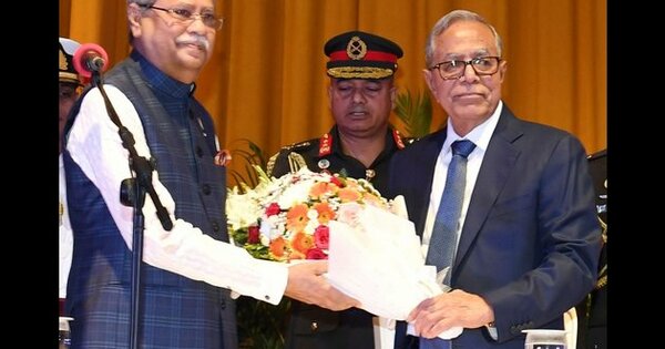 Shahabuddin Chuppu takes oath as Bangladeshi president