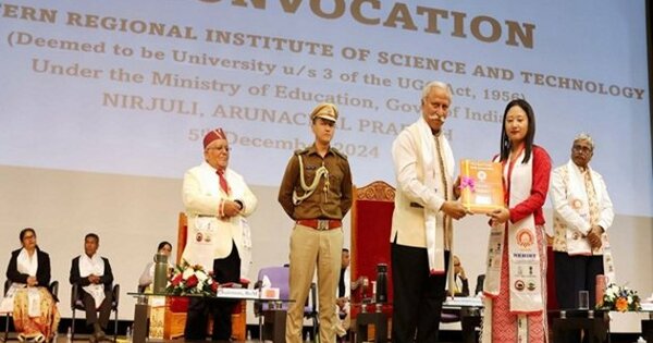 Arunachal Pradesh Governor participates in 10th convocation of NERIST ...