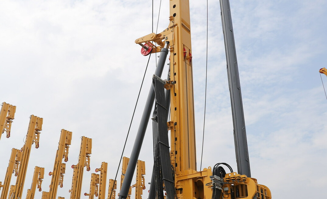 XCMG's XR1600E, the World's largest rotary drilling rig