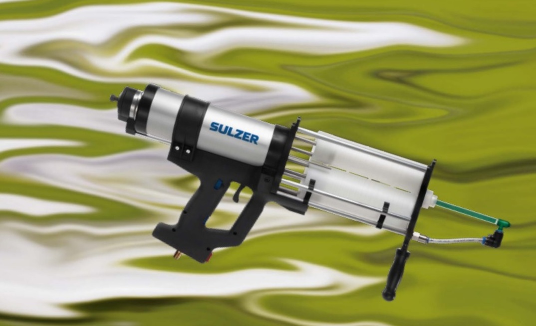 Sulzer spray dispenser helps coat mining equipment