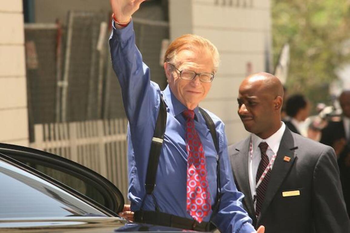 Former CNN legend and current TV talk host Larry King bows out