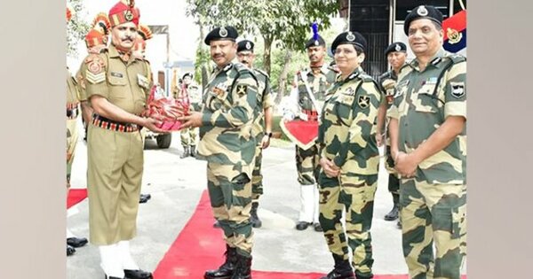 DG BSF reviews the operational preparedness of BSF Guwahati Frontier
