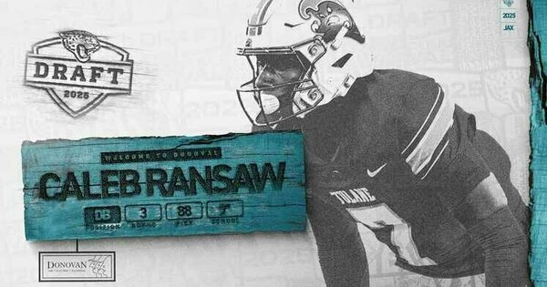 Caleb Ransaw is the Jaguars No. 88 Overall in the 2025 NFL Draft