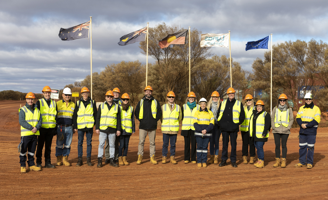 EU delegation visits Mt Weld rare earth mine in Western Australia