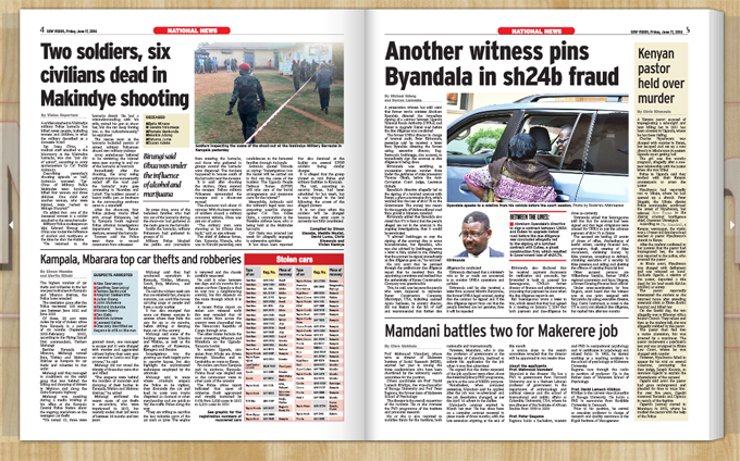 In today's New Vision: Uganda at odds with UN, AU - New Vision Official