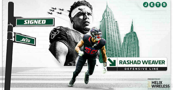 Jets Sign LB Rashad Weaver