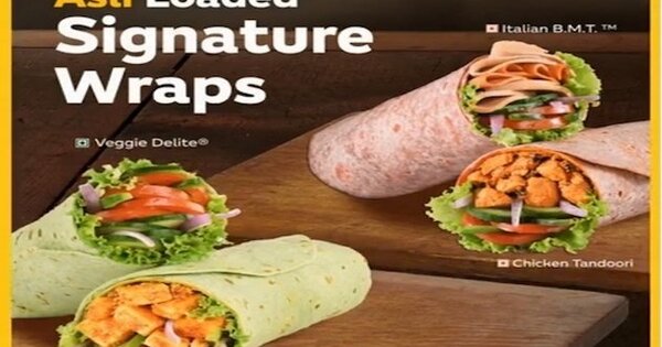 Subway adds Loaded Signature Wraps to its menu in India
