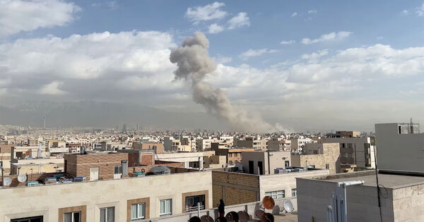 Tehran Fire Department says 'urban areas not targeted' in early morning ...