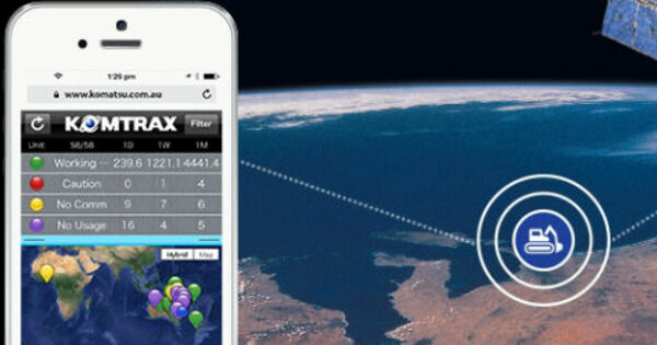 Komatsu boosts remote-monitoring telematics