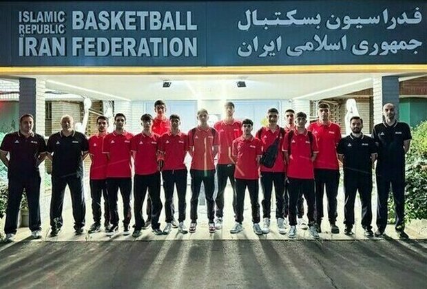 Iran U-16 Basketball Team Leaves Tehran for 2025 Asia Cup