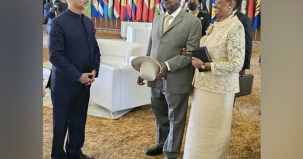 As 19th NAM Summit begins in Uganda's Kampala , Jaishankar shares glimpses