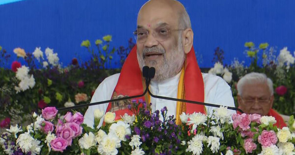 Amit Shah lays foundation stones for development projects worth Rs 340 ...