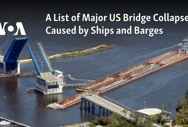A List of Major US Bridge Collapses Caused by Ships and Barges