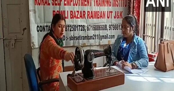 J-K: SBI-RSETI provides free training to women in tailoring, other occupational courses