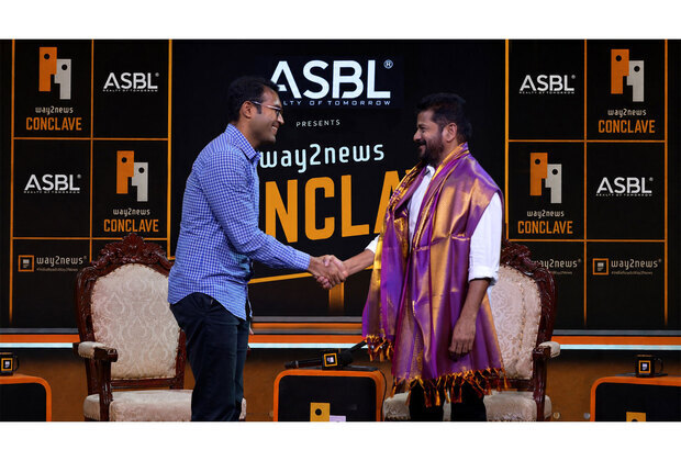 ASBL Shares the Stage with CM Revanth Reddy at Way2News Conclave on ...