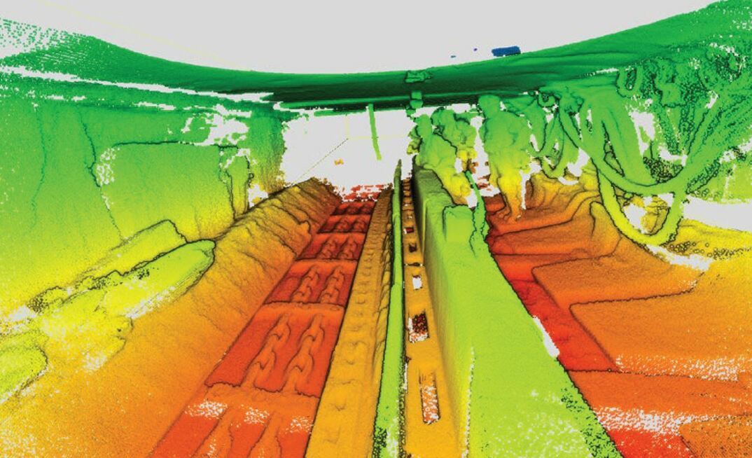 Underground coal laser scanner racking up users