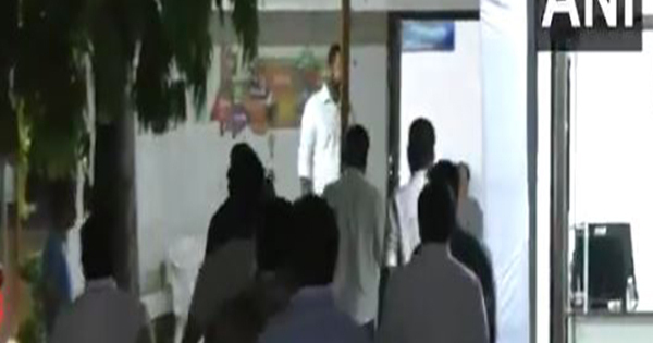 Gandhinagar: Rushab Rupani, son of Vijay Rupani arrives at father's ...