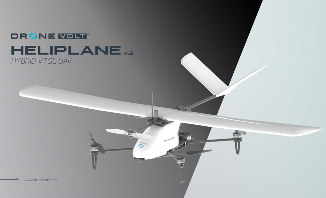 Heliplane v2 VTOL Drone launched