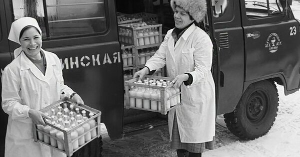 What is a milk kitchen & how did it appear in Russia