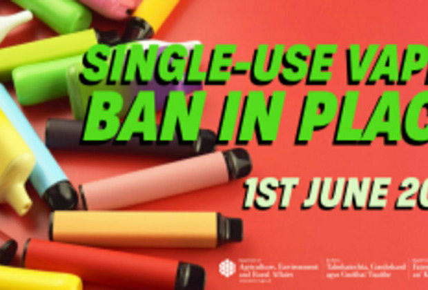 Single use vapes ban comes into effect from today