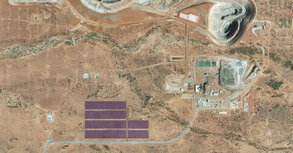 First solar panels installed at DeGrussa