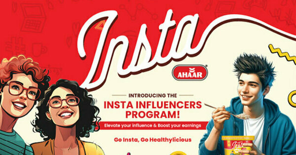 Insta Ahaar Launches INSTA INFLUENCERS Program: Elevate Influence and ...