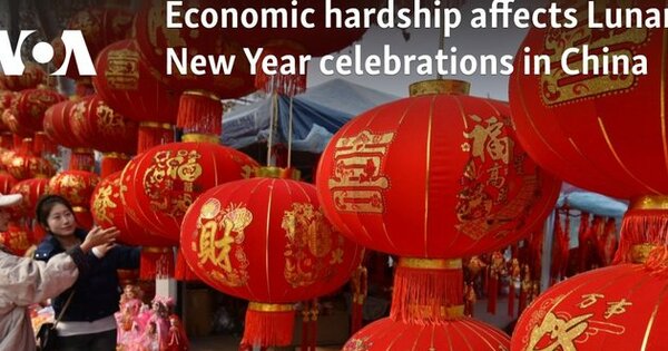 Economic hardship affects Lunar New Year celebrations in China