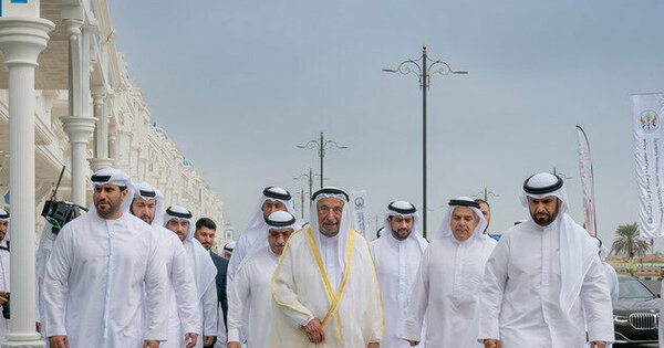 Sharjah Ruler inaugurates phase 2 of commercial buildings in Kalba