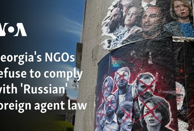 Georgia's NGOs refuse to comply with 'Russian' foreign agent law