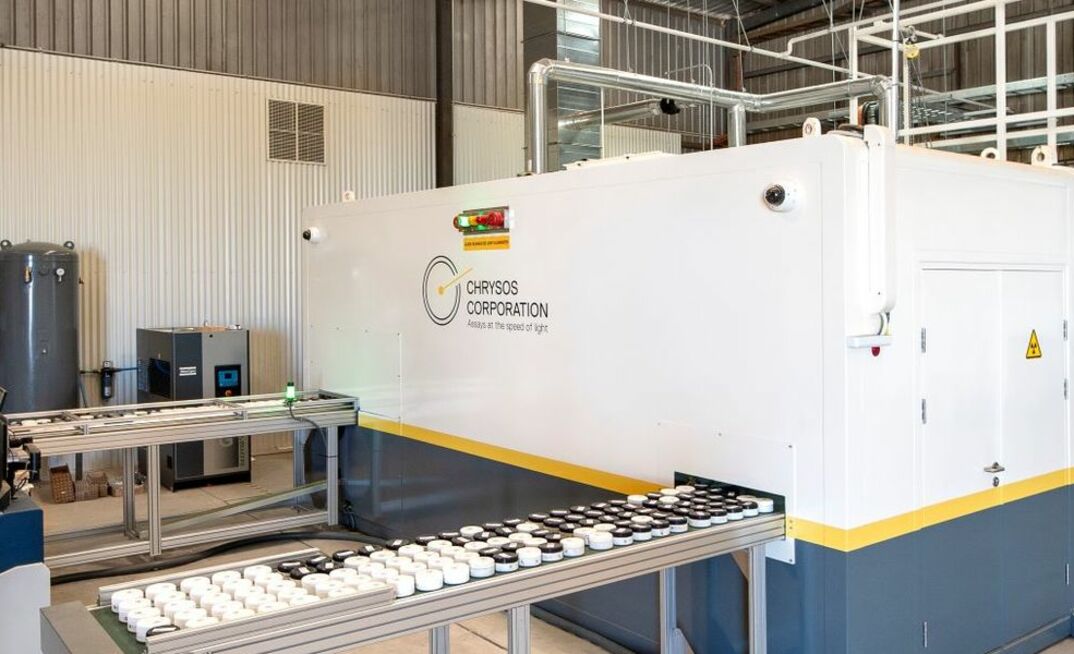 Chrysos tech for Barrick's Bulyanhulu mine