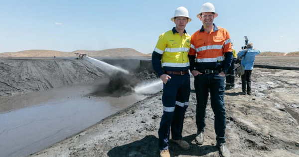 Century zinc mine officially reopened
