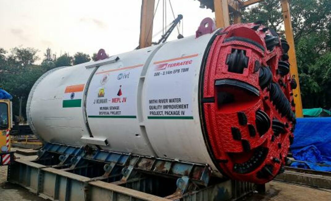 Refurbished Terratec EPB TBM delivers on Mithi River project