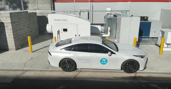 Testing of CSIRO's hydrogen refuelling station