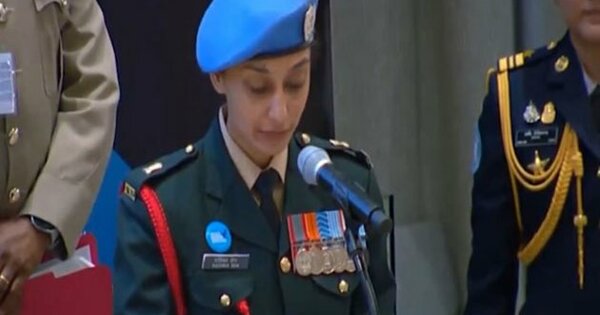 "Act as role model for society": UN award winner Major Radhika Sen on ...
