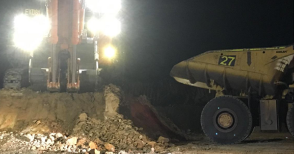 Autonomous truck hits excavator at Qld mine
