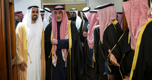 Theyab bin Mohamed bin Zayed attends Abdullah Fahad Al-Sabah ...