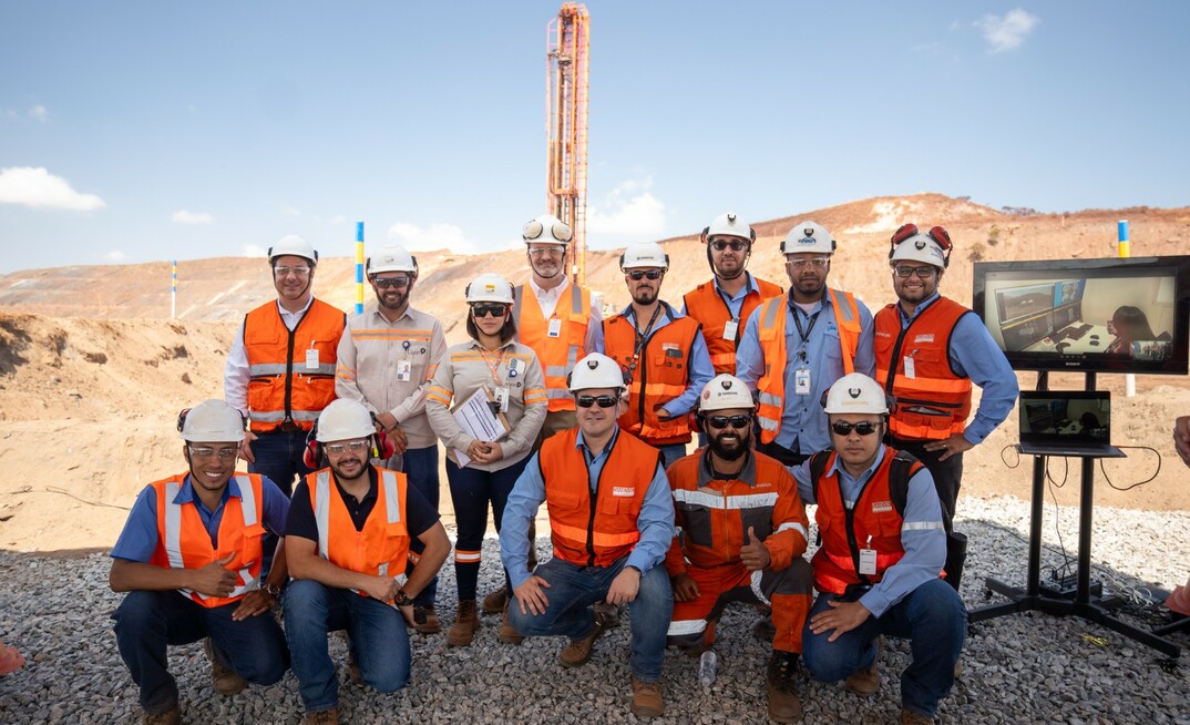 Anglo American adota perfuratriz autônoma em Minas-Rio