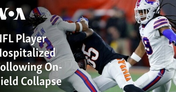 NFL Player Hospitalized Following On-Field Collapse