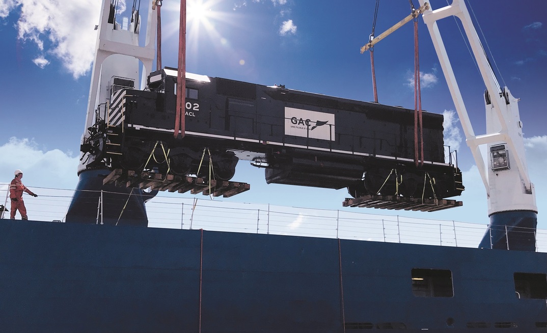 First locomotives arrive at EGA's Guinea project