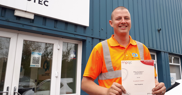 First member of Socotec's GI team graduates from Internal Drilling Academy