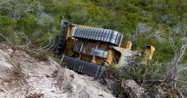 Dozer rollover